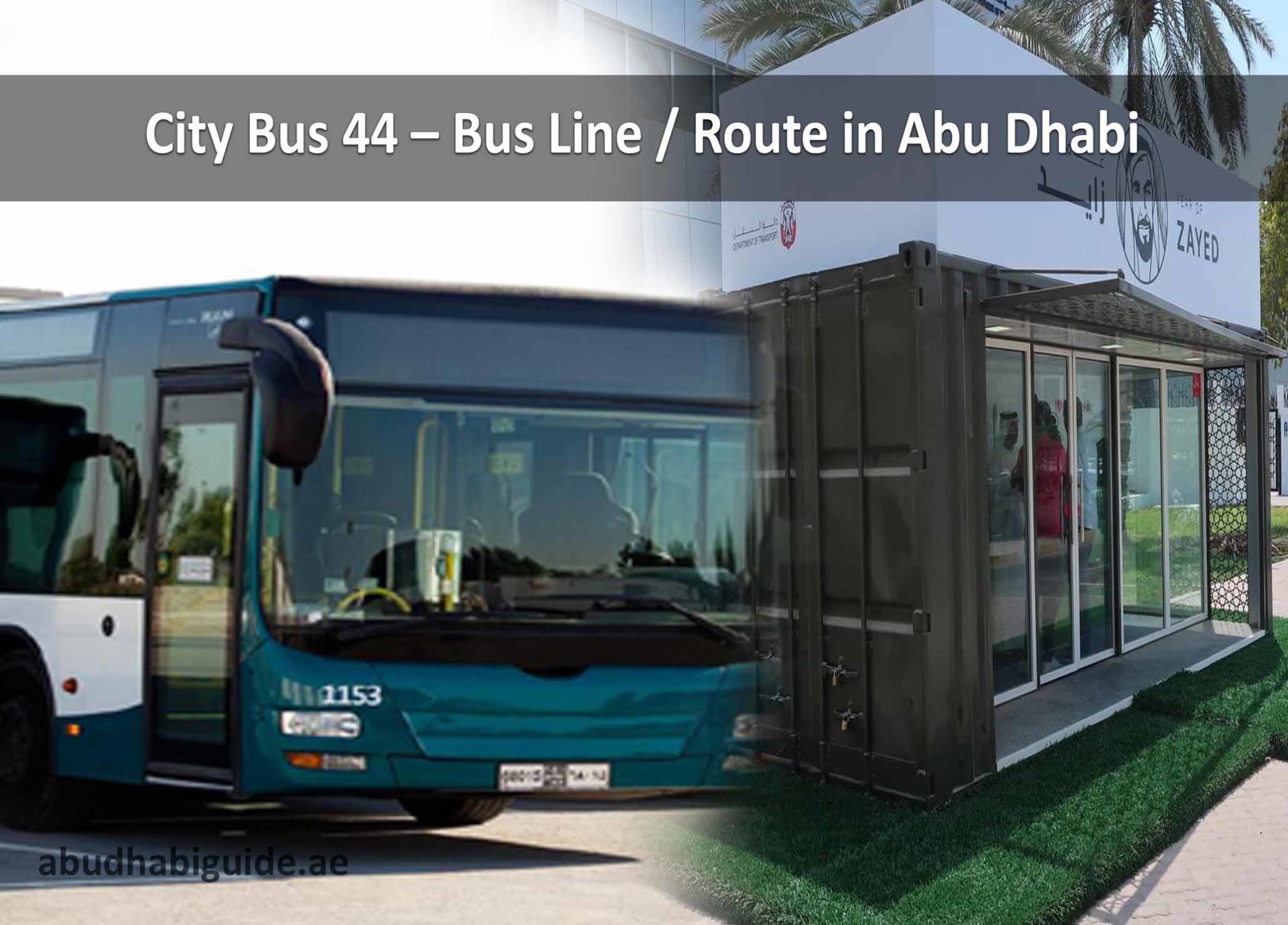 City Bus 44 – Bus Line / Route in Abu Dhabi – Time Schedule, Stops and ...