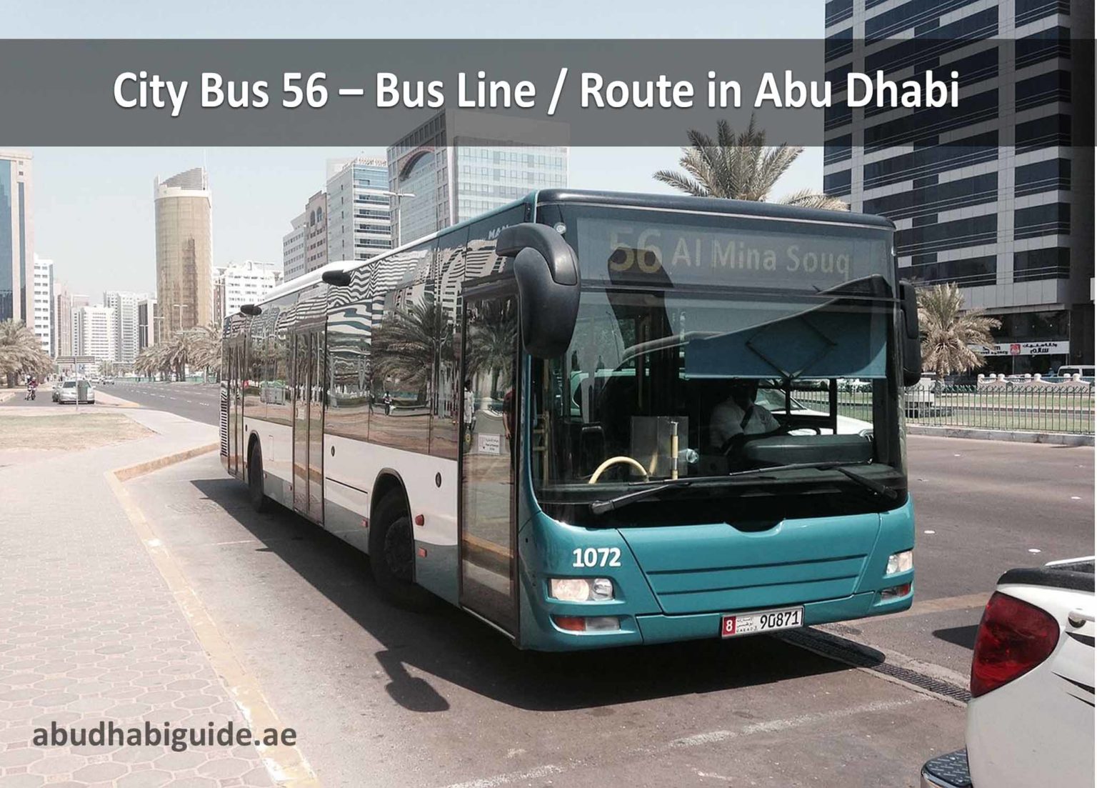 City Bus 56 - Bus Line / Route in Abu Dhabi - Time Schedule, Stops and ...