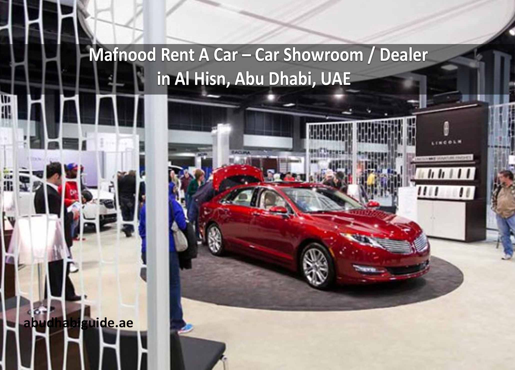 Mafnood Rent A Car - Car Showroom / Dealer in Al Hisn, Abu Dhabi, UAE ...