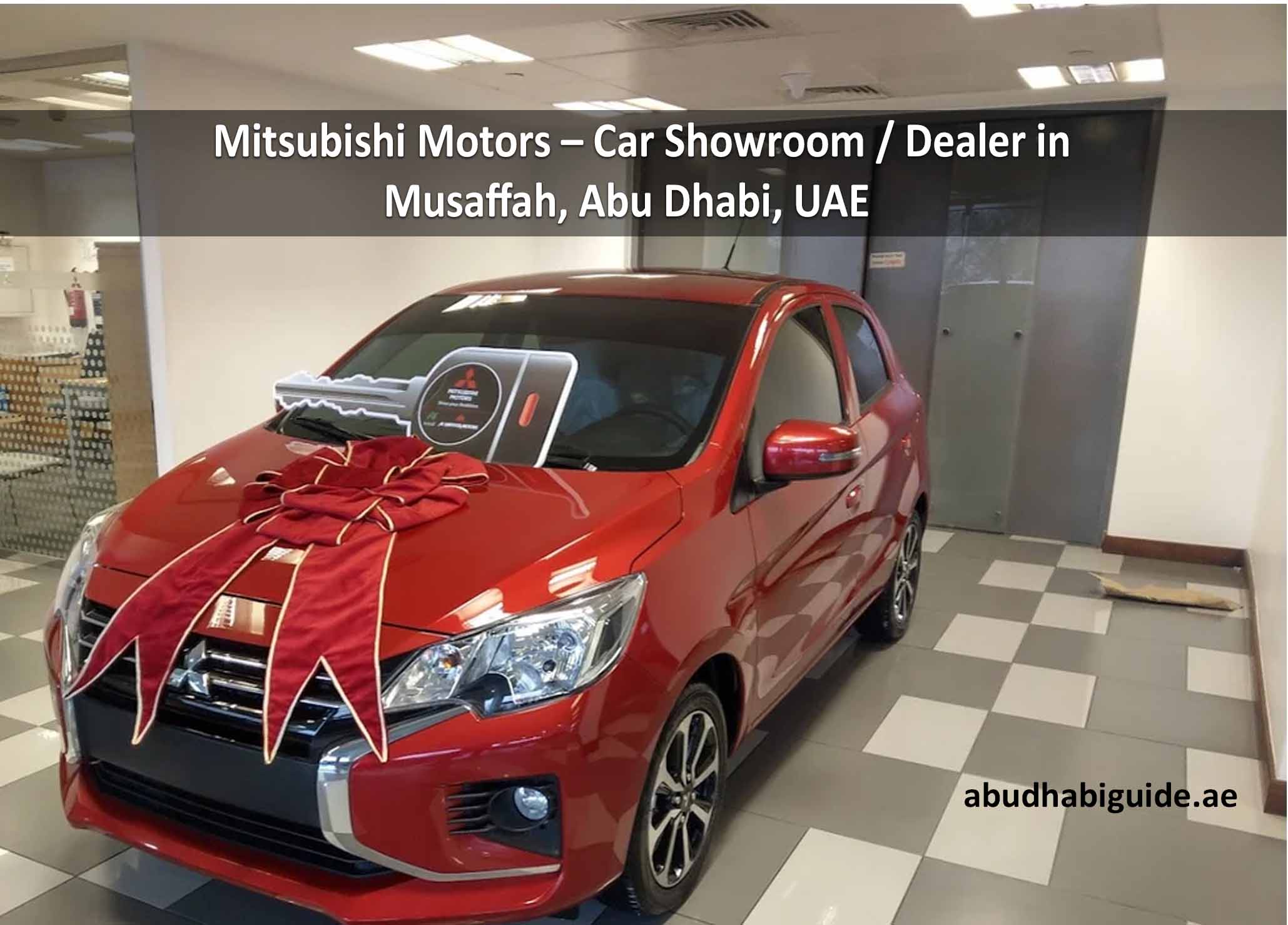 Mitsubishi Motors – Car Showroom / Dealer in Musaffah, Abu Dhabi, UAE ...