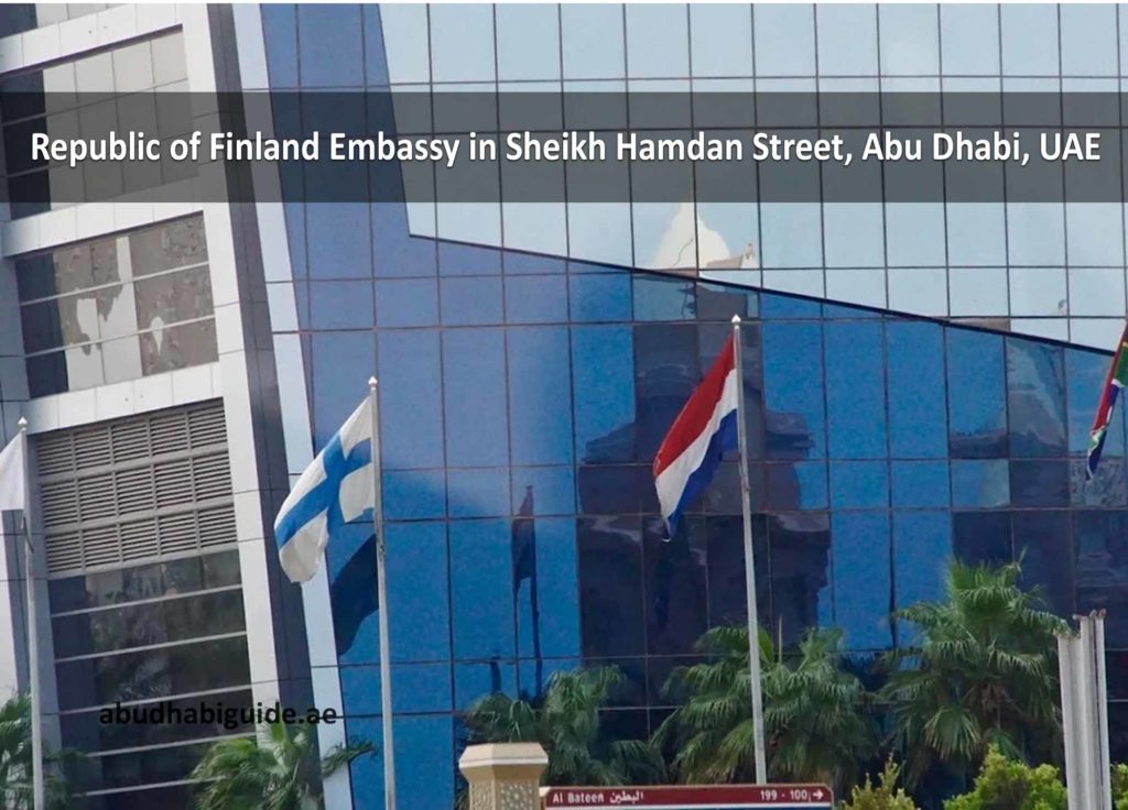 Republic of Finland Embassy in Sheikh Hamdan Street, Abu Dhabi, UAE ...