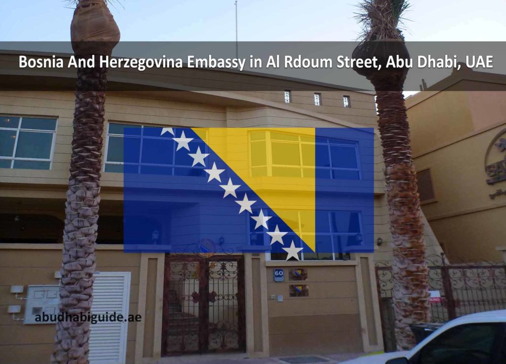 Bosnia And Herzegovina Embassy in Al Rdoum Street, Abu Dhabi, UAE ...