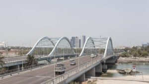 Al Maqtaa Bridge in Abu Dhabi, UAE: Who built and completed year ...
