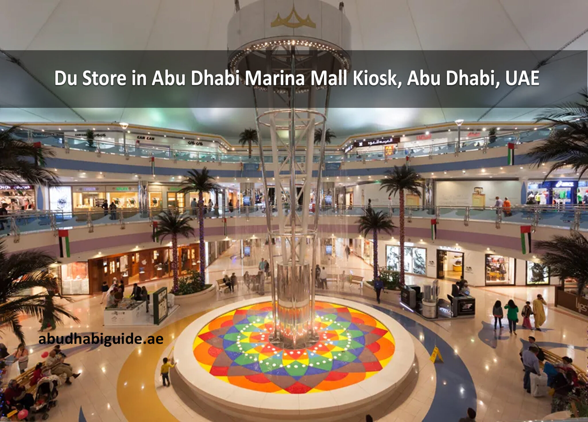 Du Store in Abu Dhabi Marina Mall Kiosk, Abu Dhabi, UAE - Abudhabi Guide