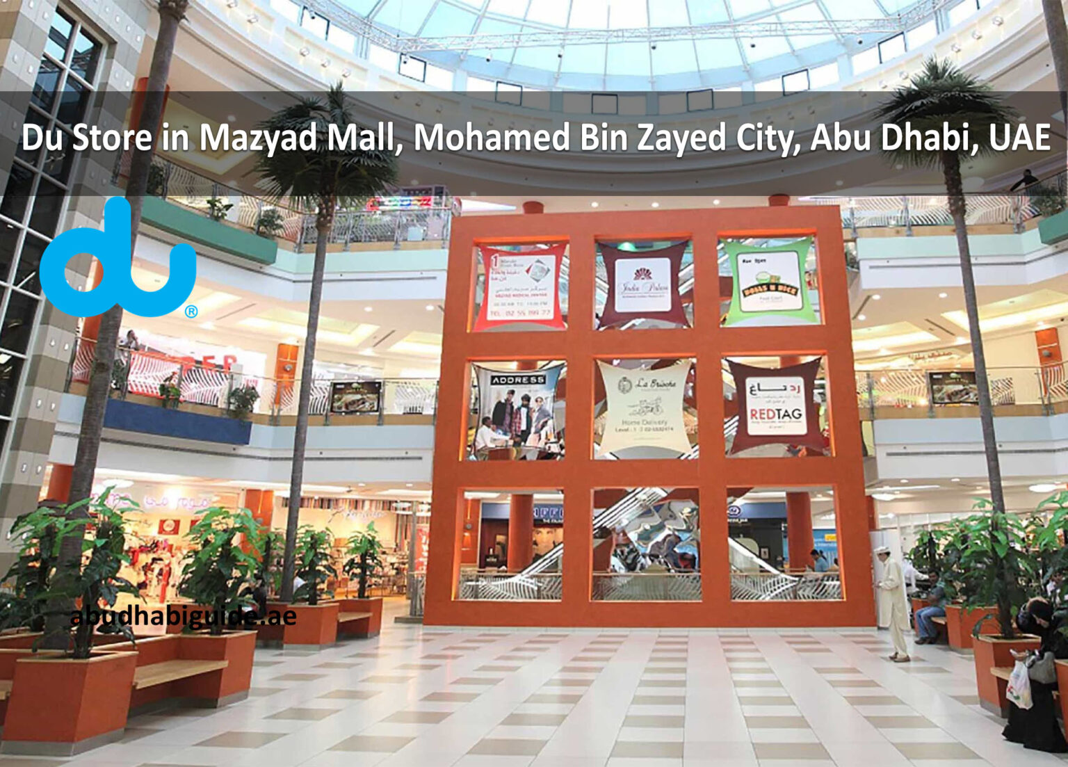 Du Store in Mazyad Mall, Mohamed Bin Zayed City, Abu Dhabi, UAE ...